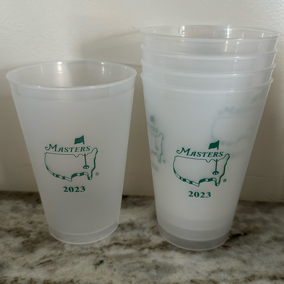 Masters | Dining | Masters 223 Plastic Cup Bundle 5 Cups | Poshmark